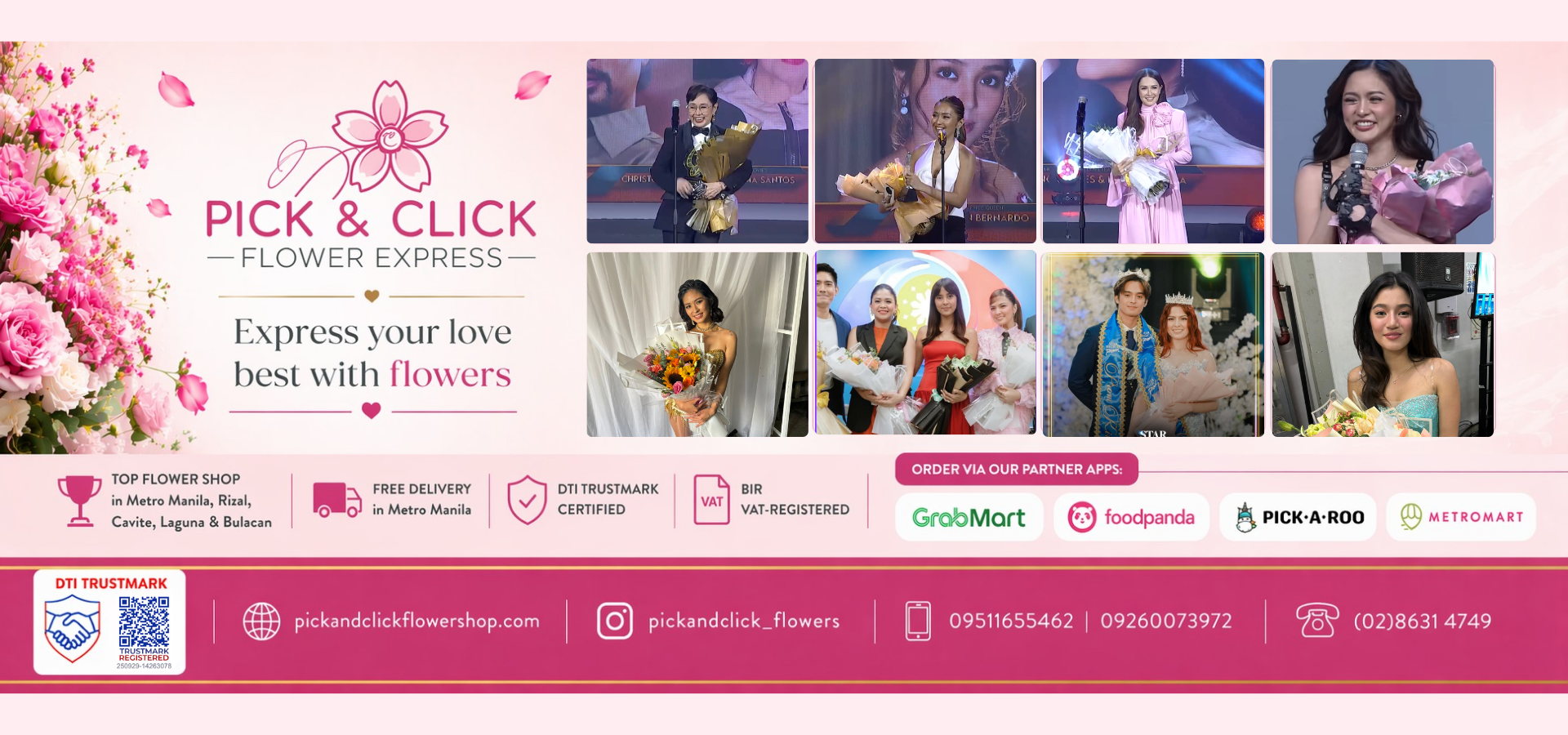 pickandclickflowershop.com – Pick and Click Flower Shop Express
